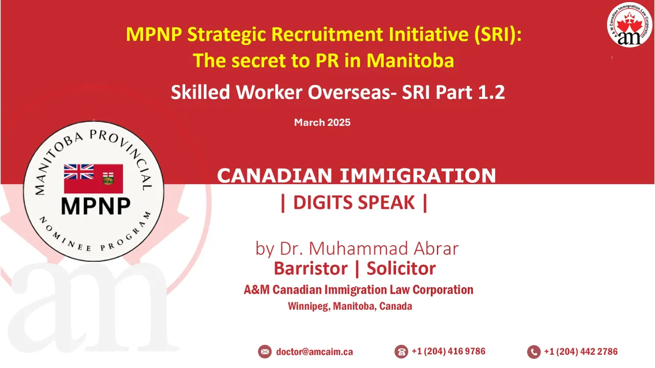MPNP Strategic Recruitment Initiative (SRI): The Secret to PR in ...